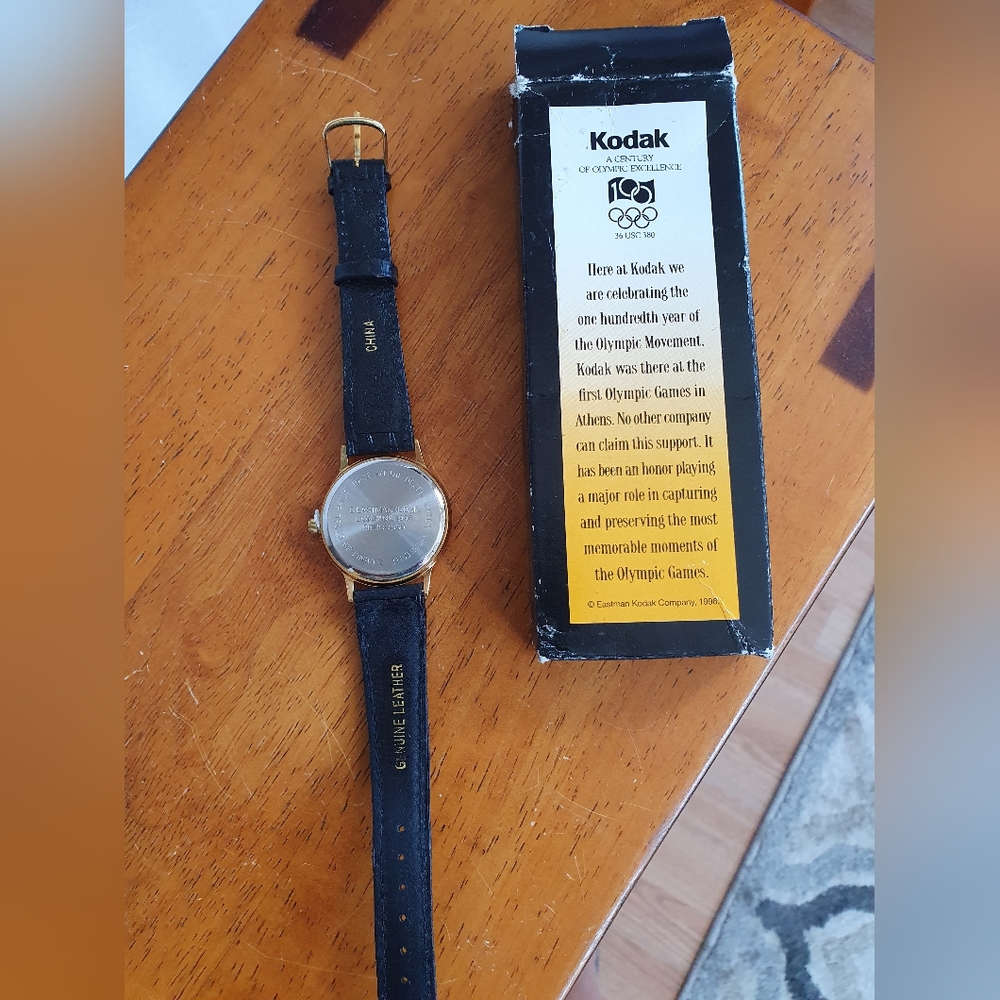 1996 Kodak 100 Yr Olympic Commemorative Watch - Gem